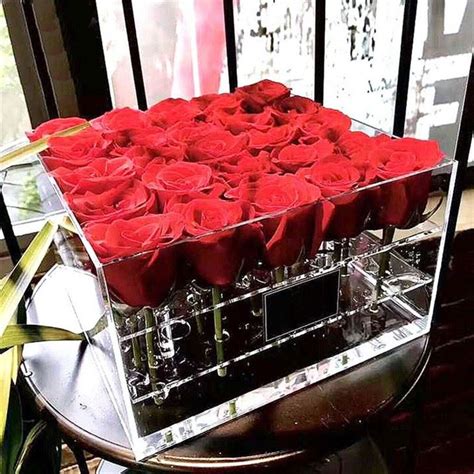 Customized Acrylic Flower Box Manufacturers Suppliers Factory Good