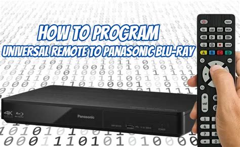 Panasonic Blu Ray Universal Remote Codes Programming