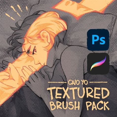 Textured Brushes for Procreate and Photoshop - Etsy | Procreate brushes free, Free brush ...