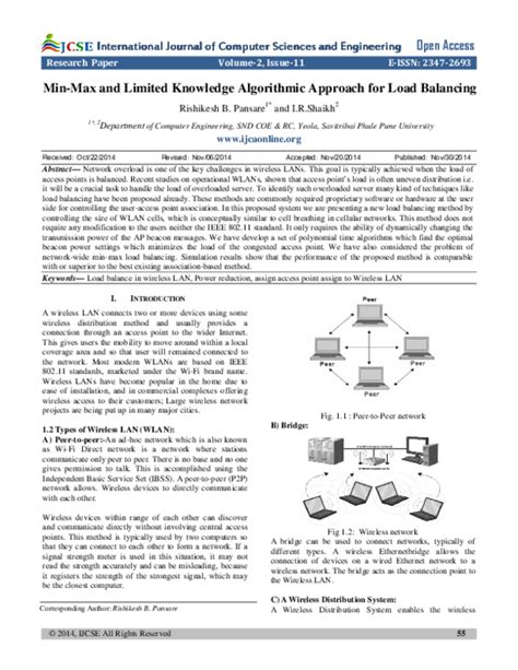 Pdf Min Max And Limited Knowledge Algorithmic Approach For Load Balancing