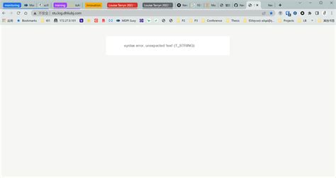 Syntax Error Unexpected Text T STRING Issue Typecho Typecho GitHub
