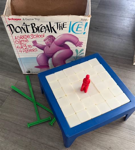 Vintage 1980s Dont Break The Ice A Grade School Game Schafer A