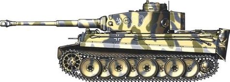 German Camouflage Tiger Earl Grey Collection Historical Tank Art
