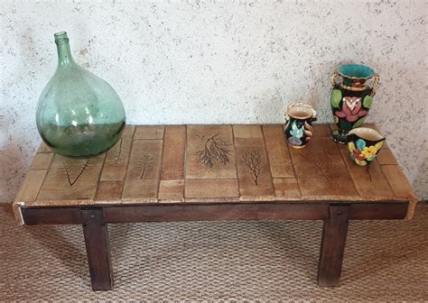 Proantic Table Basse Roger Capron Vallauris