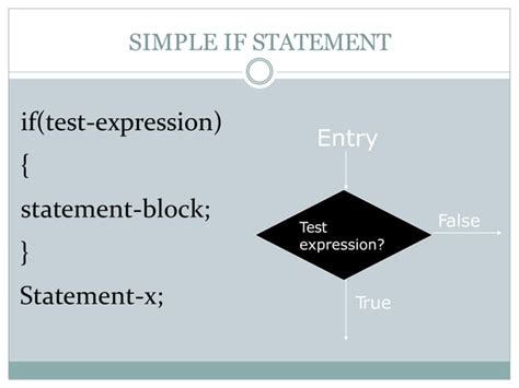 Decision Making And Branching In C Programming Pptx Programming