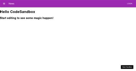 Material Ui Spa Codesandbox