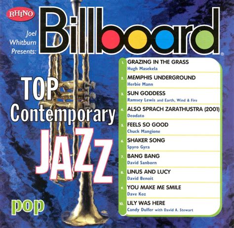 The Hideaway Rhinos Jazz Compilation Week Billboard Top Contemporary