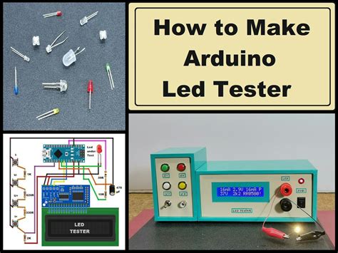 how to make arduino led tester resistor calculator