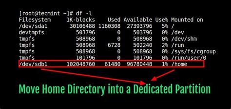 tecmint linux howto s guide on linkedin how to move home directory to