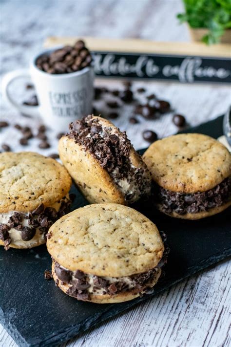 Espresso Ice Cream Sandwich Cookies What The Forks For Dinner