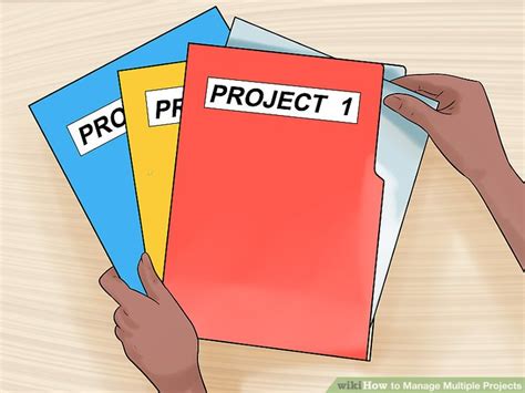 3 Ways To Manage Multiple Projects WikiHow