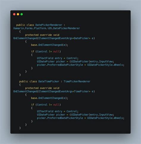 scott h on linkedin ios 14 has a new date time picker xamarin forms