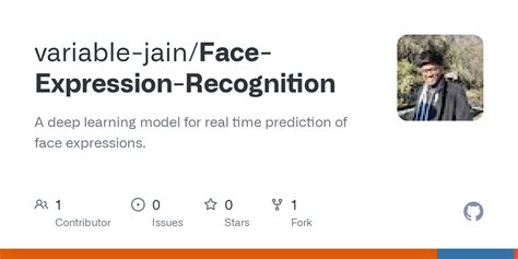 GitHub Variable Jain Face Expression Recognition A Deep Learning Model For Real Time