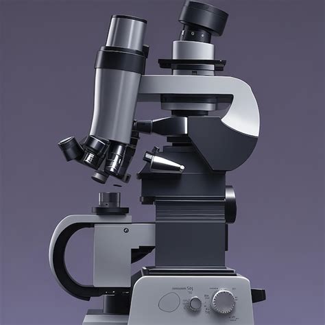 premium ai image microscope generated by artificial intelligence