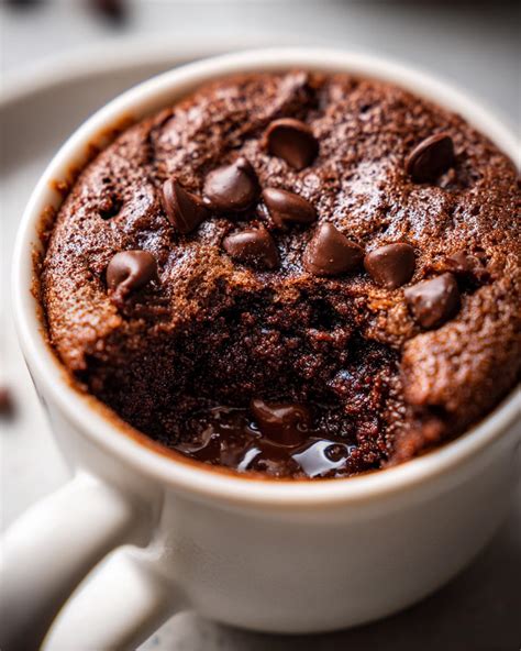 Craving A 5 Minute Chocolate Chip Mug Brownie