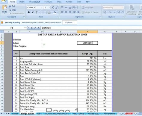 Detail Contoh Format Rab Koleksi Nomer 55