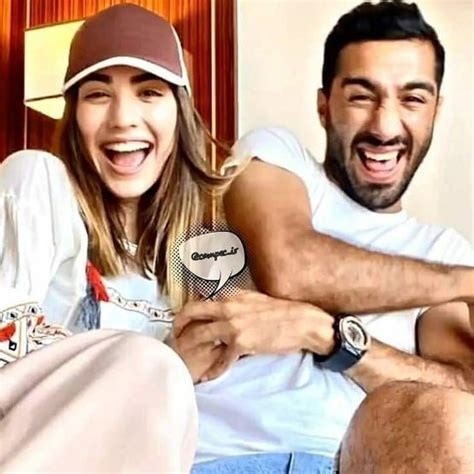 جدیدترین عکس های نگار جوکار و همسرش محسن کریمی بازیکن تیم استقلال