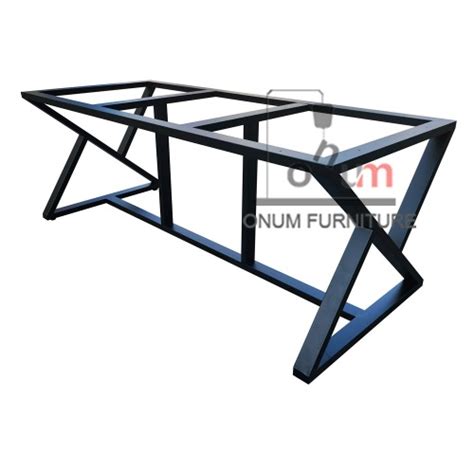 Tlo 414 철제다리 식탁 테이블 책상 세라믹 대리석 우드슬랩 프레임 다리 제작 온움가구