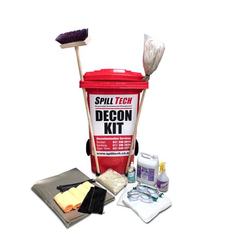Decon Wheely Bin Kit Spilltech