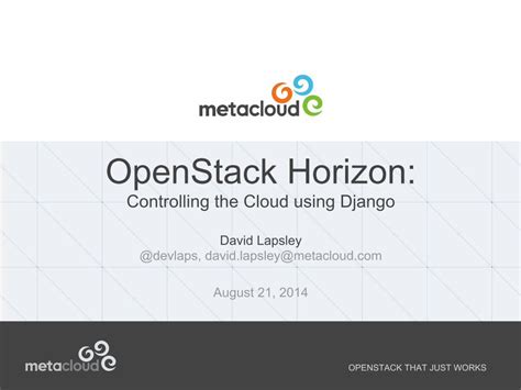 Pdf Openstack Horizon Dokumentips