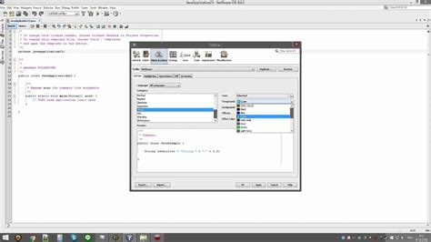 netbeans java ep 2 ปรับสี font youtube