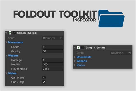 Foldout Inspector Toolkit Gui 도구 Unity Asset Store