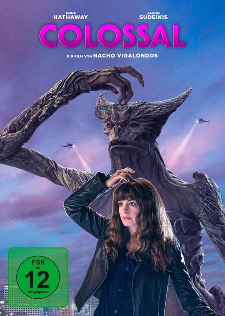 Colossal Dvd Anne Hathaway Jason Sudeikis Dan Stevens Austin Stowell