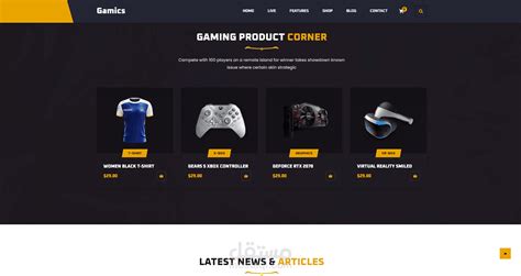 Gaming Website مستقل