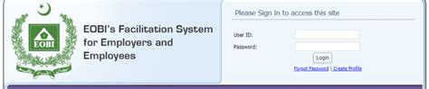 Employees Old Age Benefits Eobi Login Process And Stepwise Guidance