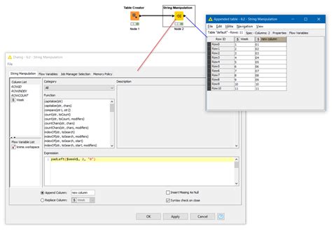 Add 0 In Front Of String Including Numbers Only 1 9 KNIME Analytics