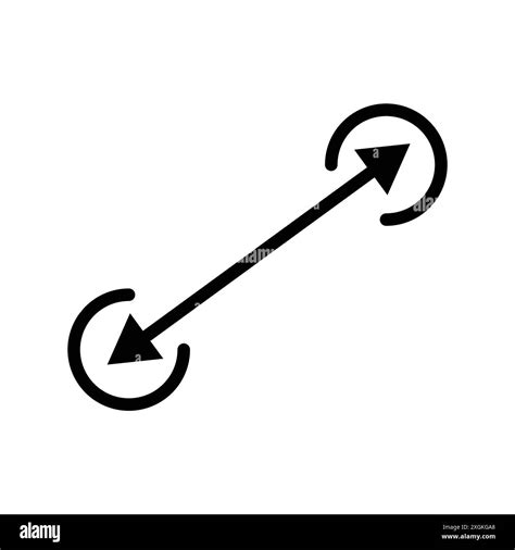 scalability icon logo sign vector outline in black and white color