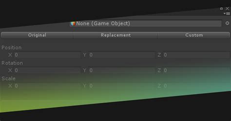 Object Replacer Utilities Tools Unity Asset Store