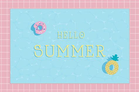 밝은 그라데이션 배경 독특한 예술 여름 카드 멤피스 스타일의 모양과 기하학적 요소 개념에 대한 스톡 벡터 아트 및 기타 이미지