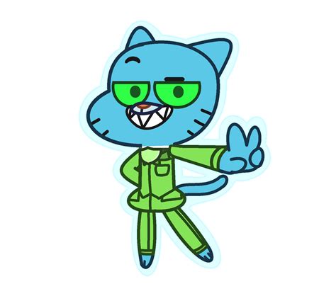 I Drew Ghostgumball Im A Bit Scared Being A New Moderator And All