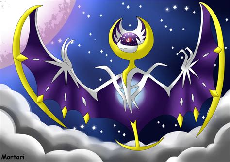 Lunala Drawing At Patrice Hassinger Blog