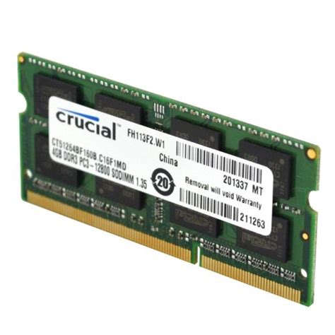4gb Crucial Ddr3l 1600mhz Notebook Ram Satın Al En Ucuz 4gb Crucial