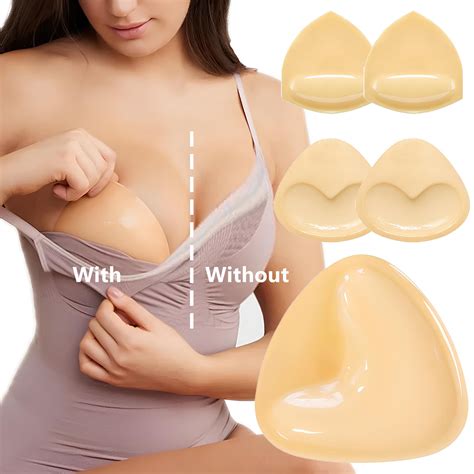 Double Sided Adhesive Sticky Bra Inserts Push Up Thick Sponge Breast