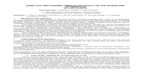 Using Cfd And Dynamic Simulation Tools For The Htmlwgc2009papersdocs