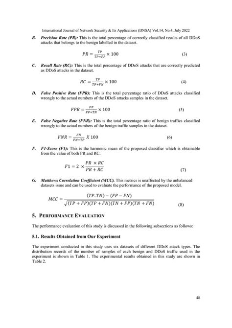 Distributed Denial Of Service Attack Detection And Prevention Model For