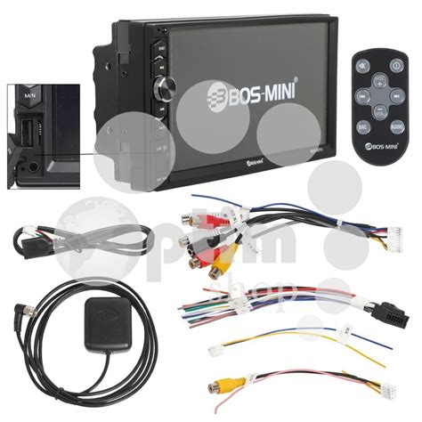 Схема подключения магнитолы Bos Mini