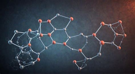 Premium Photo A Scientific Model Of A Scientific Experiment With A