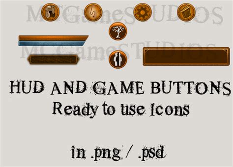 RPG UI And Icons GameDev Market