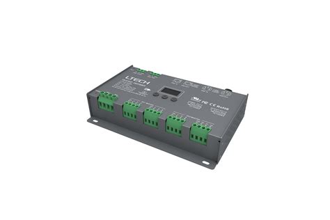LT 912 OLED DMX Decoder Bright Green Connect