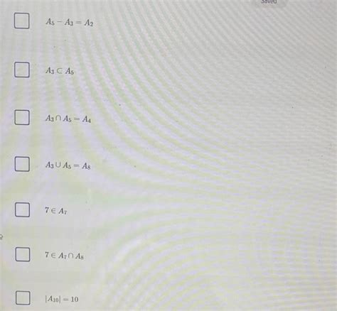 solved consider the infinite sequence of sets a0 a1 a2 …