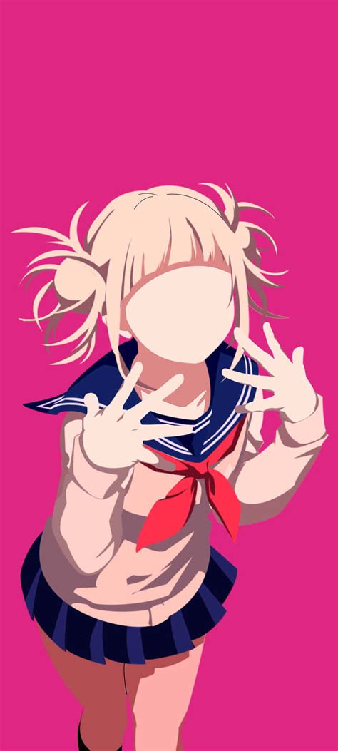 Download Villain Himiko Toga Minimal Anime Wallpaper