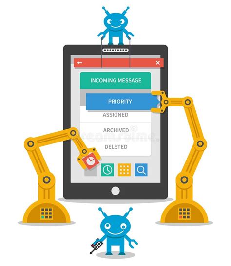 Application User Interface Development Concept Stock Vector
