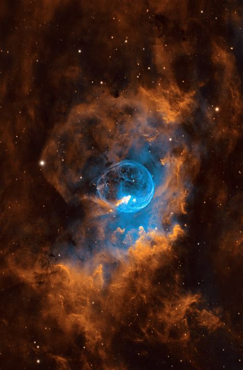 Sh2 162 The Bubble Nebula — Aapod2com