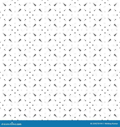 Vector Black White Pattern Design Stock Vector Illustration Of Seamless Repeating 259270194