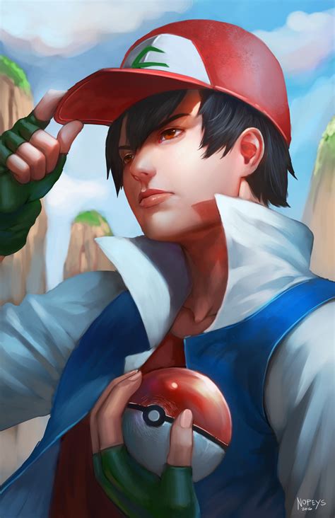 Ash Ketchum Pokemon And More Drawn By Nopeys Danbooru
