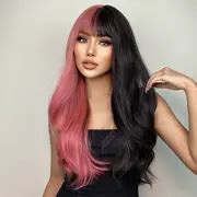 Gorgeous Cosplay Party Long Wavy Synthetic Wig Temu United Kingdom